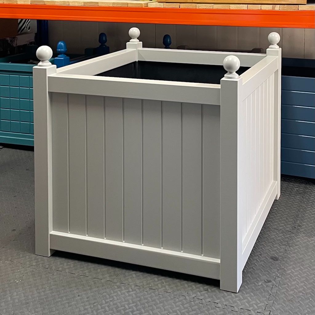 Large garden planters - Versailles Wooden Garden Planters, Accoya Painted
